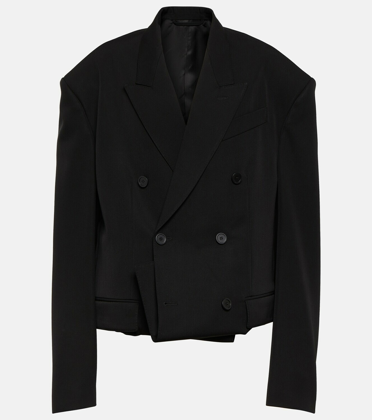 Balenciaga Folded wool jacket Balenciaga