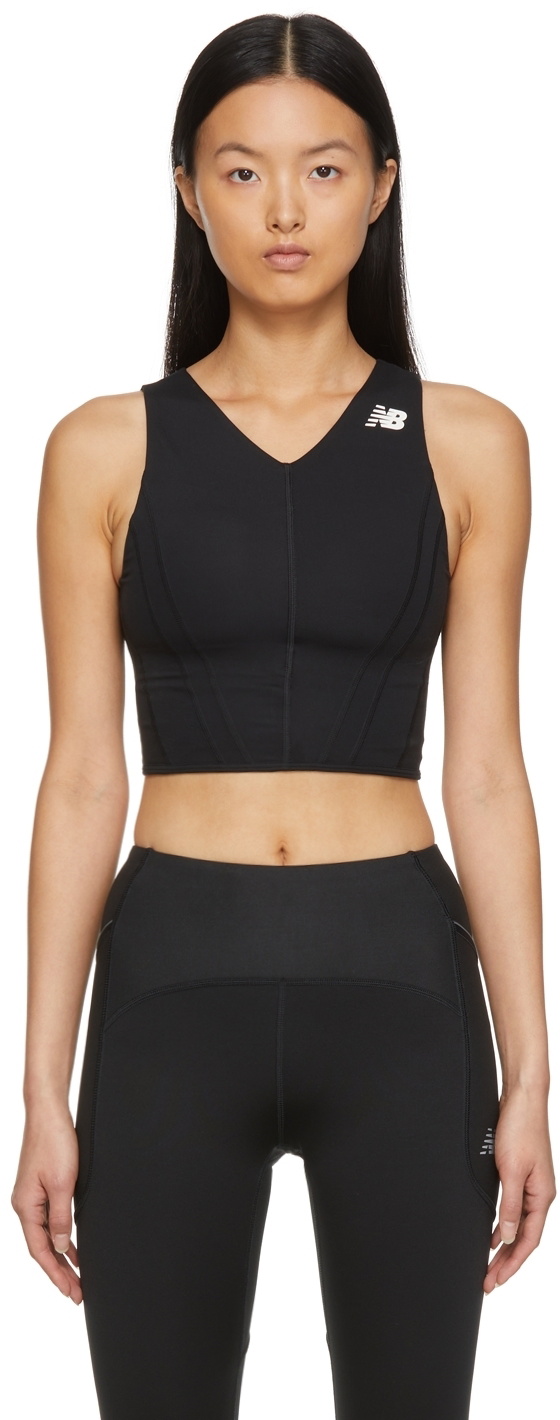 New Balance Black NBSleek Sport Top New Balance