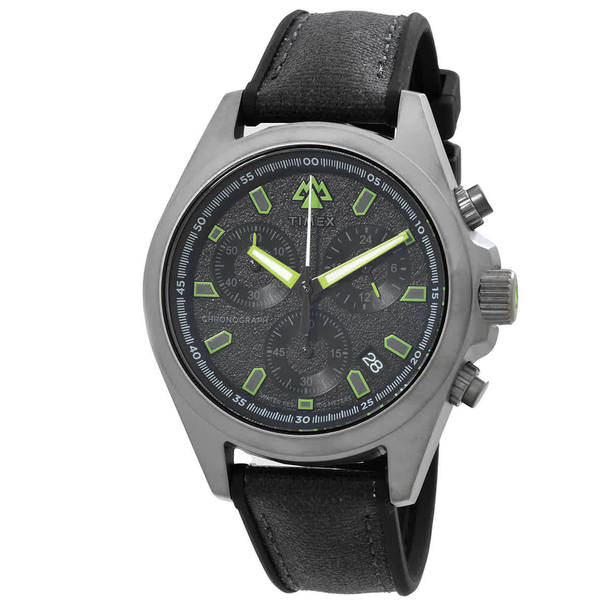 Timex Expedition North Field Chronograph Quartz Black Dial Mens Watch ...