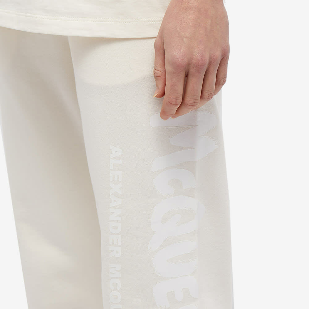Alexander McQueen Women's Side Logo Sweat Pant in Calico Alexander McQueen