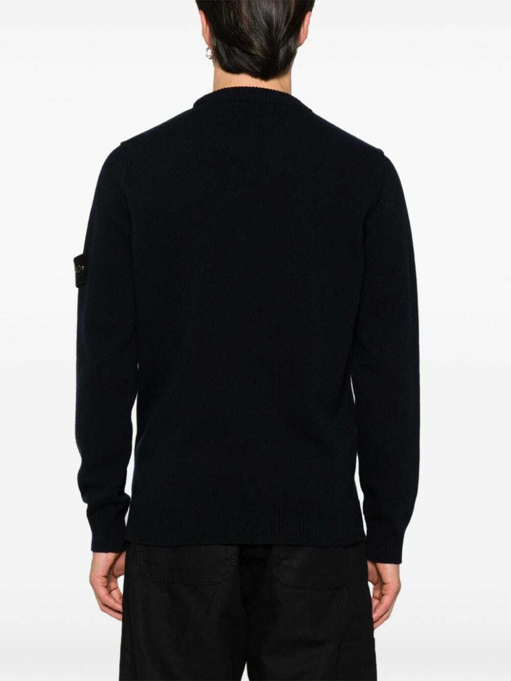 STONE ISLAND - Wool Crewneck Sweater Stone Island