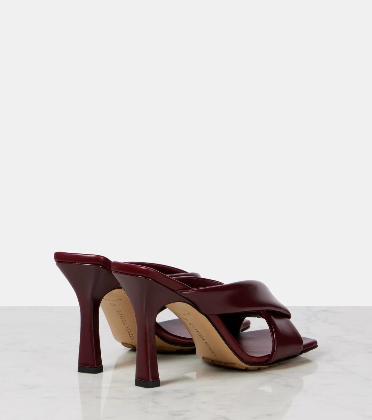 Bottega Veneta Riva 90 leather sandals Bottega Veneta