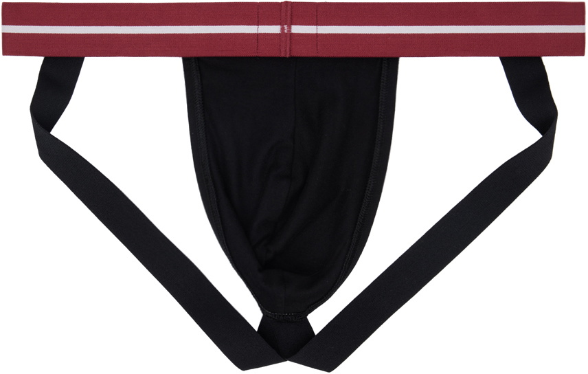 BOSS Three-Pack Jacquard Logo Jock Straps BOSS