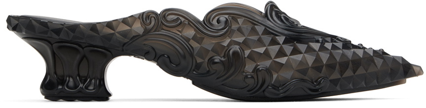 Y/Project Black Melissa Edition Point Mules Y/Project