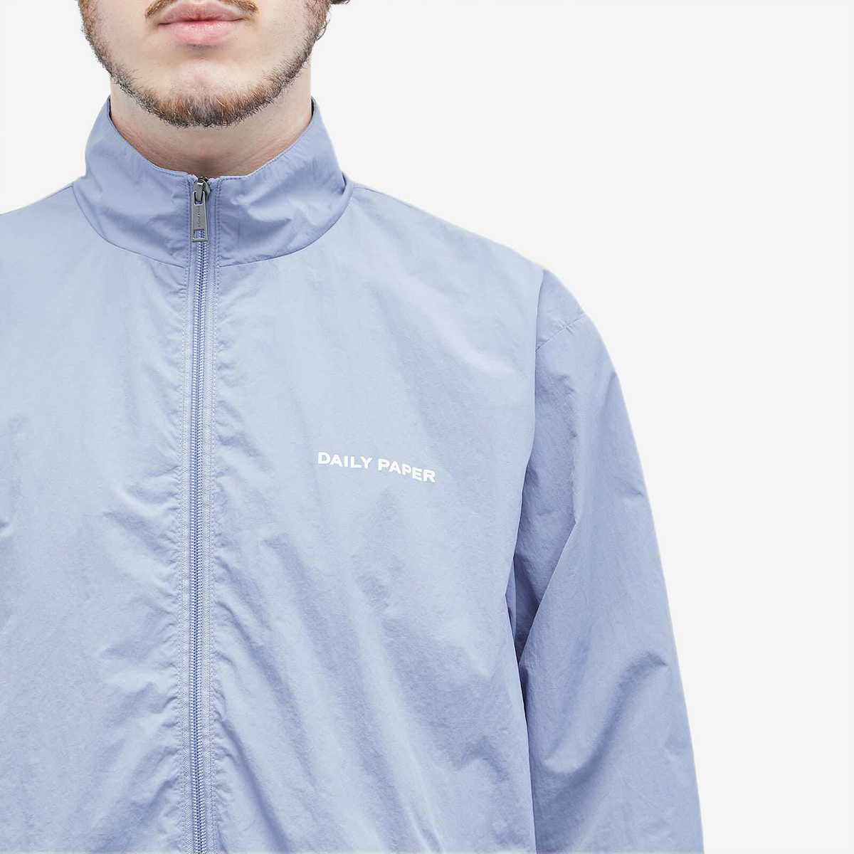 Daily Paper Men's Eward track Jacket in Country Blue Daily Paper