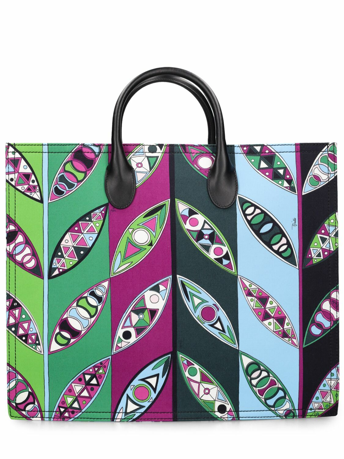 PUCCI Cotton Tote Bag Emilio Pucci