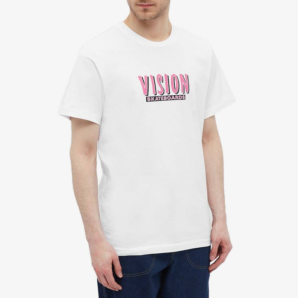 Vision Streetwear Men's Vision Skateboards T-Shirt in White Vision ...