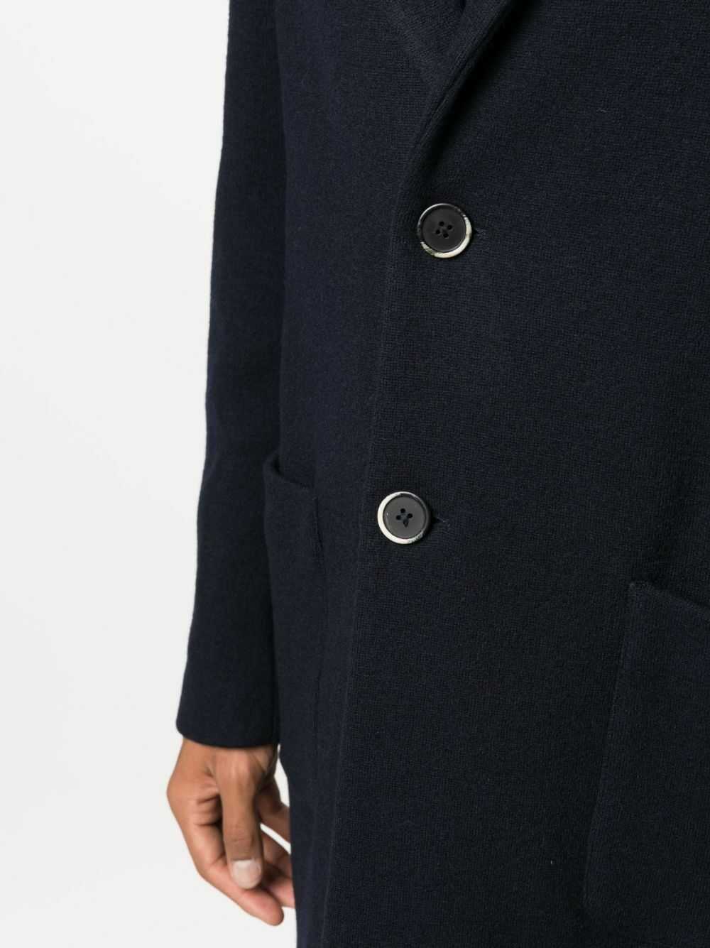BARENA - Single-breasted Wool Coat Barena