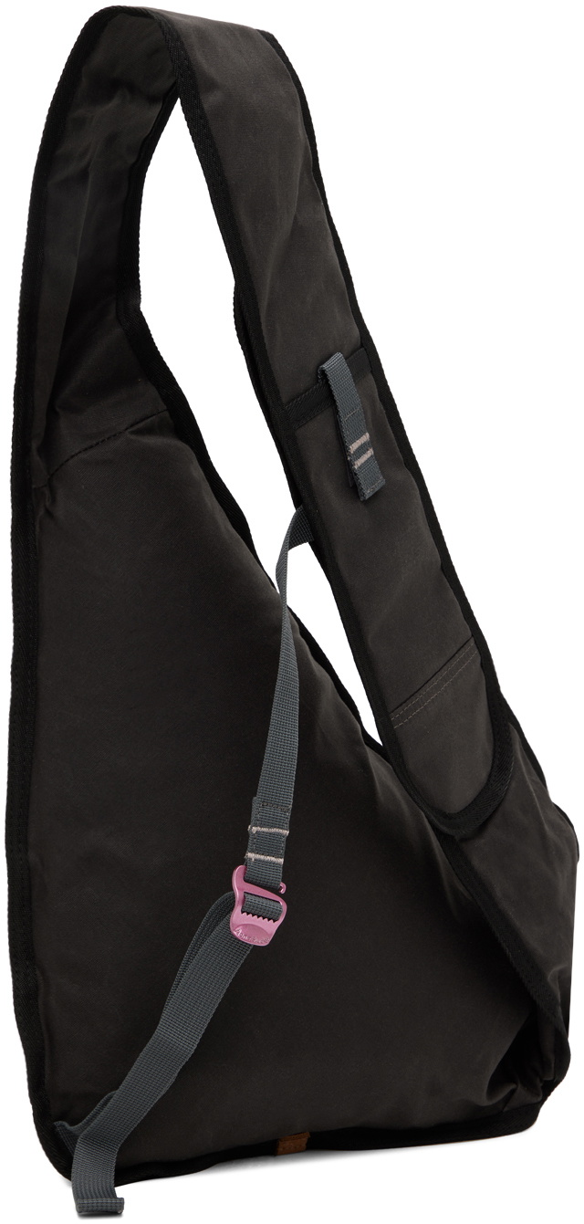 Acne Studios Gray Sling Backpack Acne Studios