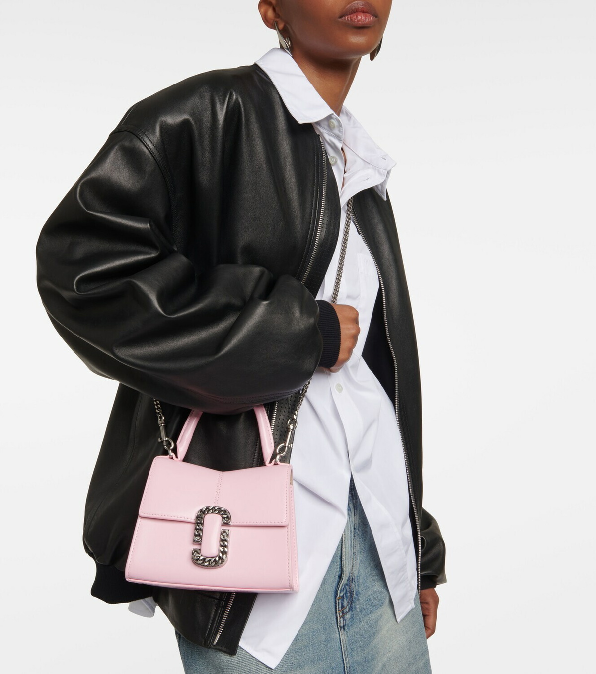 Marc Jacobs The St. Marc Mini leather tote bag Marc Jacobs