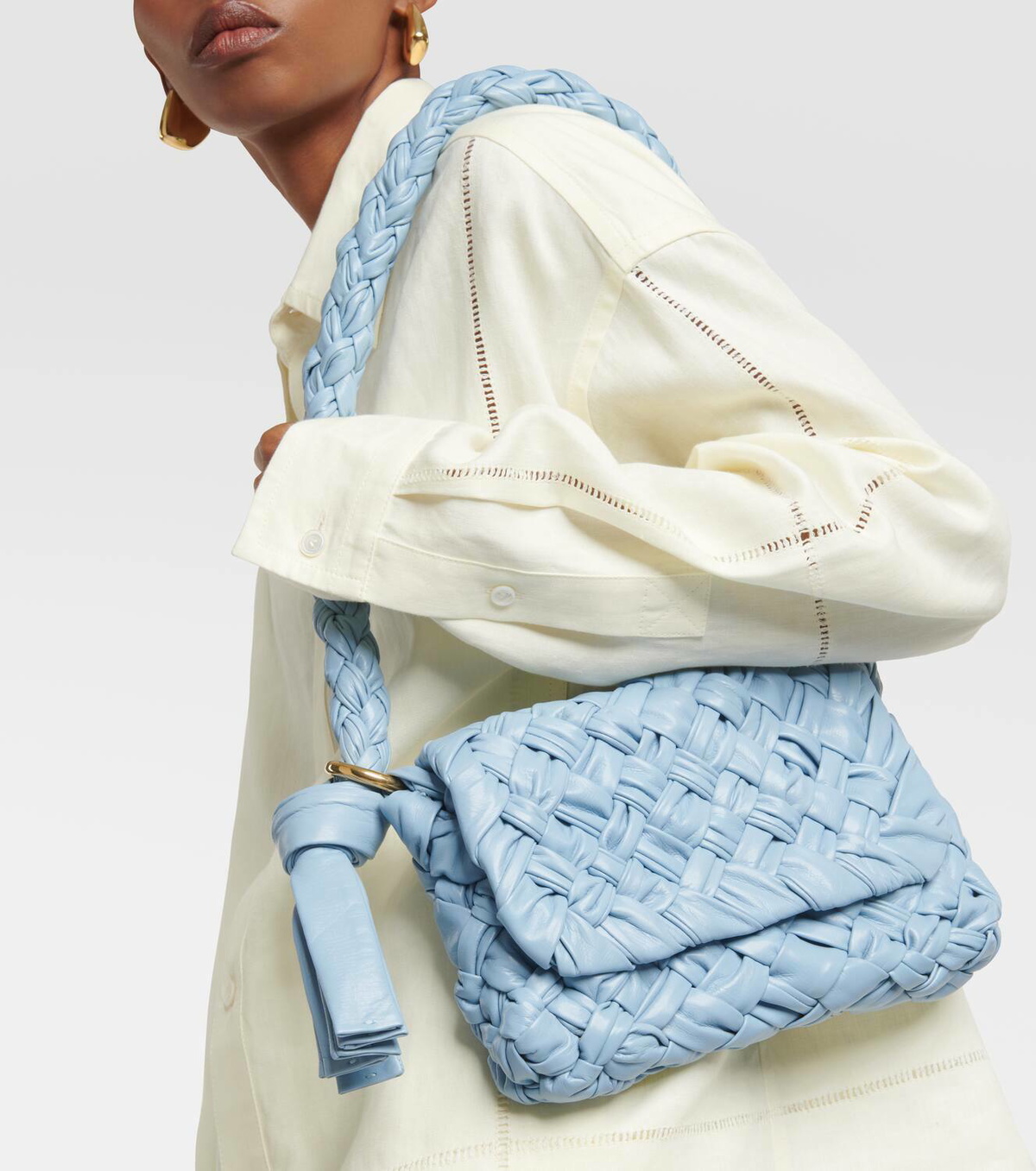 Bottega Veneta Kalimero Città leather shoulder bag Bottega Veneta