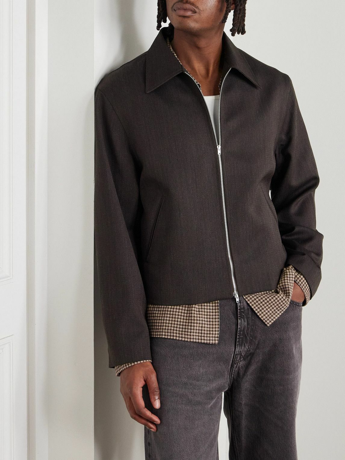 Our Legacy - Mini Wool Jacket - Brown Our Legacy