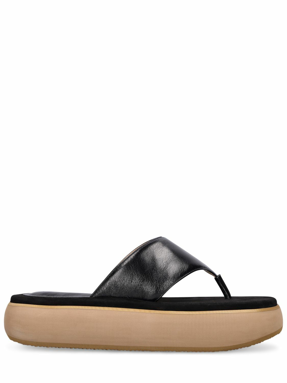 OSOI - 40mm Boat Leather Sandals OSOI
