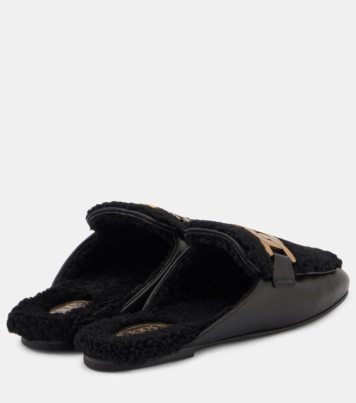 Tod's Catena shearling-lined mules Tod's