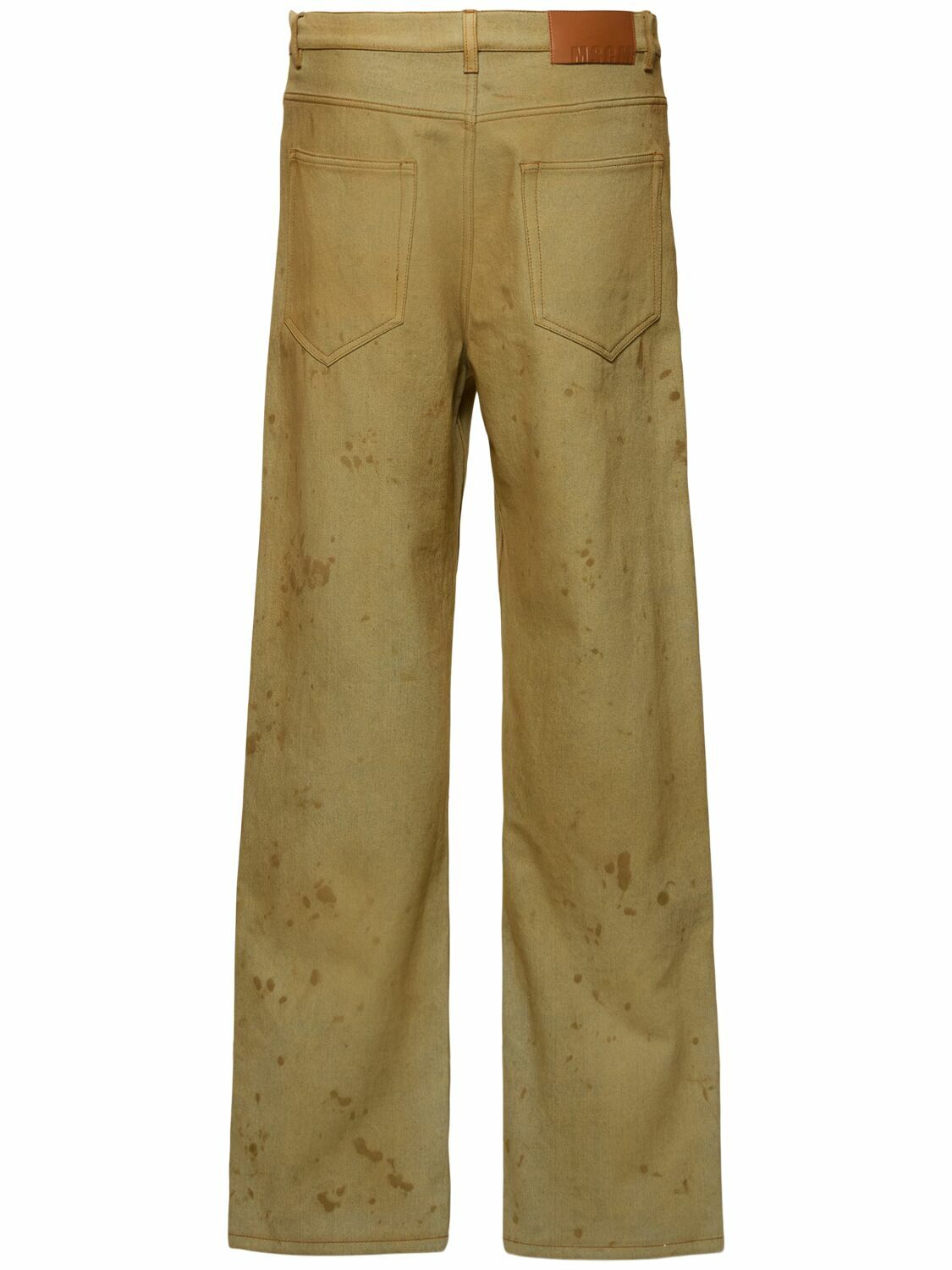 MSGM Tea Wash Denim Jeans MSGM