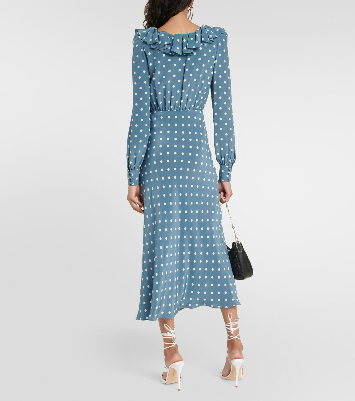 Alessandra Rich Polka Dot Dress