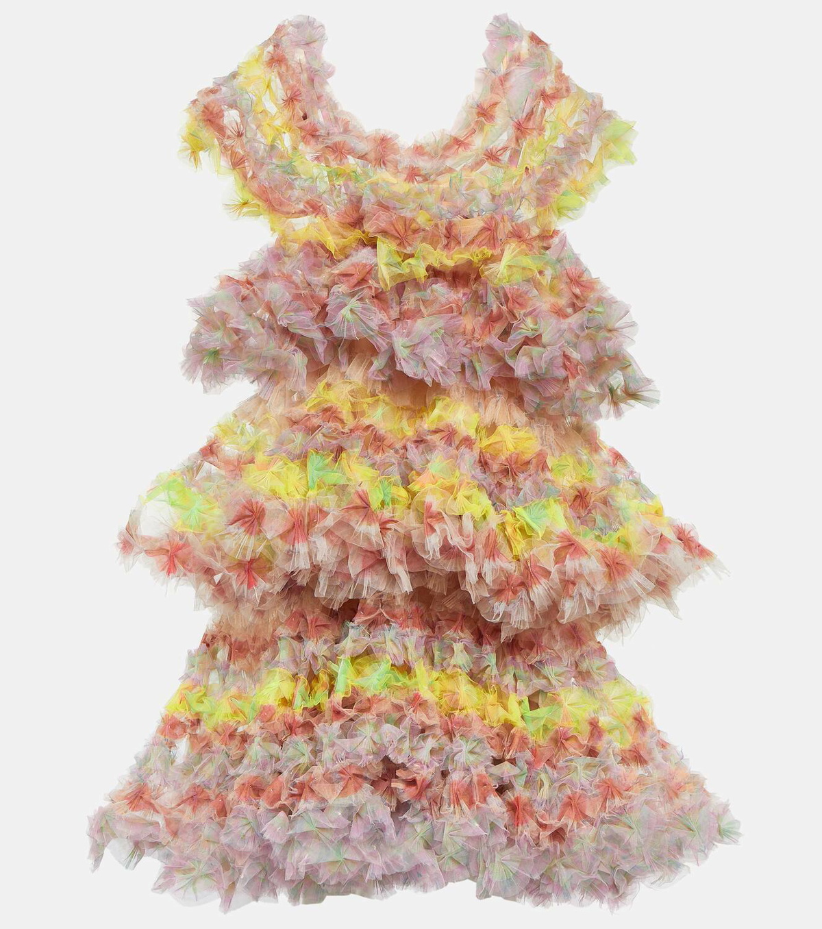 Susan Fang Tiered midi dress Susan Fang