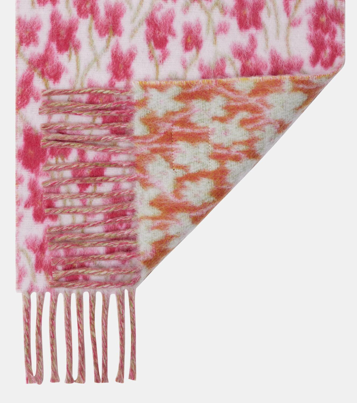 Loewe Floral wool-blend scarf Loewe