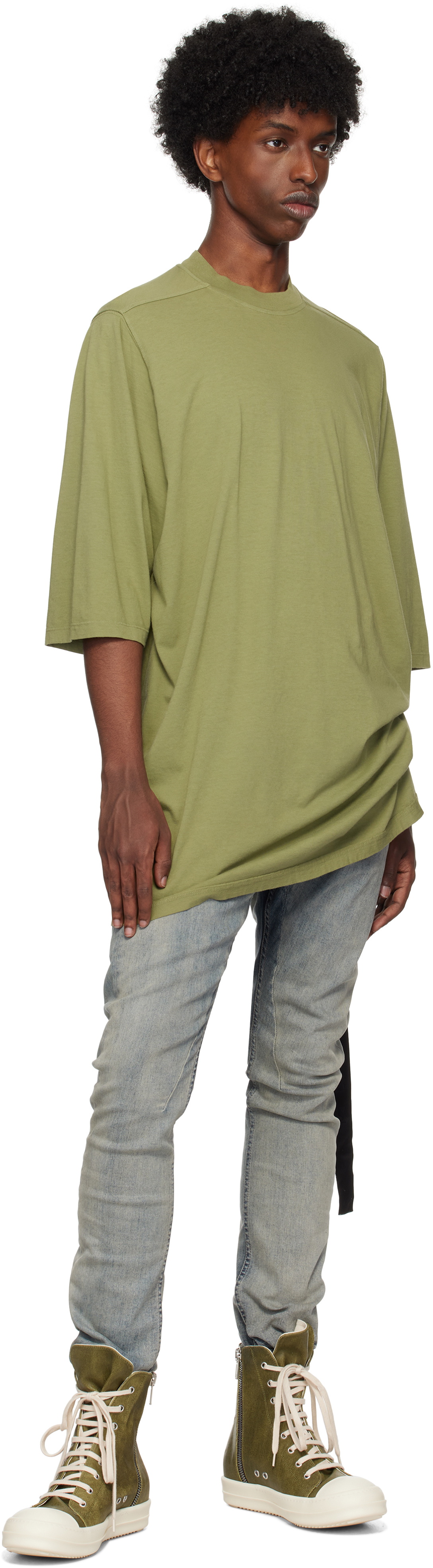 Rick Owens DRKSHDW Khaki Porterville Sneaks Sneakers Rick Owens Drkshdw