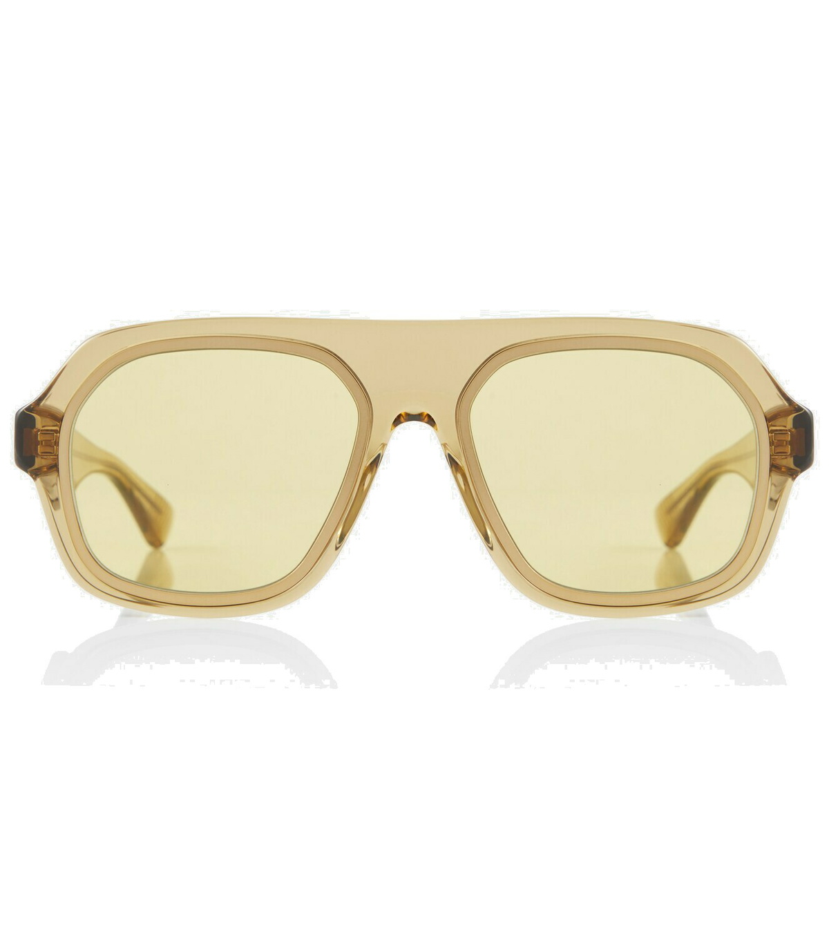 Bottega Veneta Rim aviator sunglasses Bottega Veneta