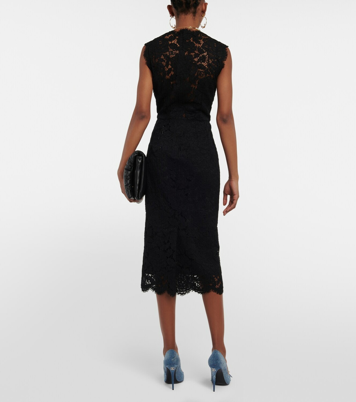Dolce&Gabbana - Lace midi dress Dolce & Gabbana