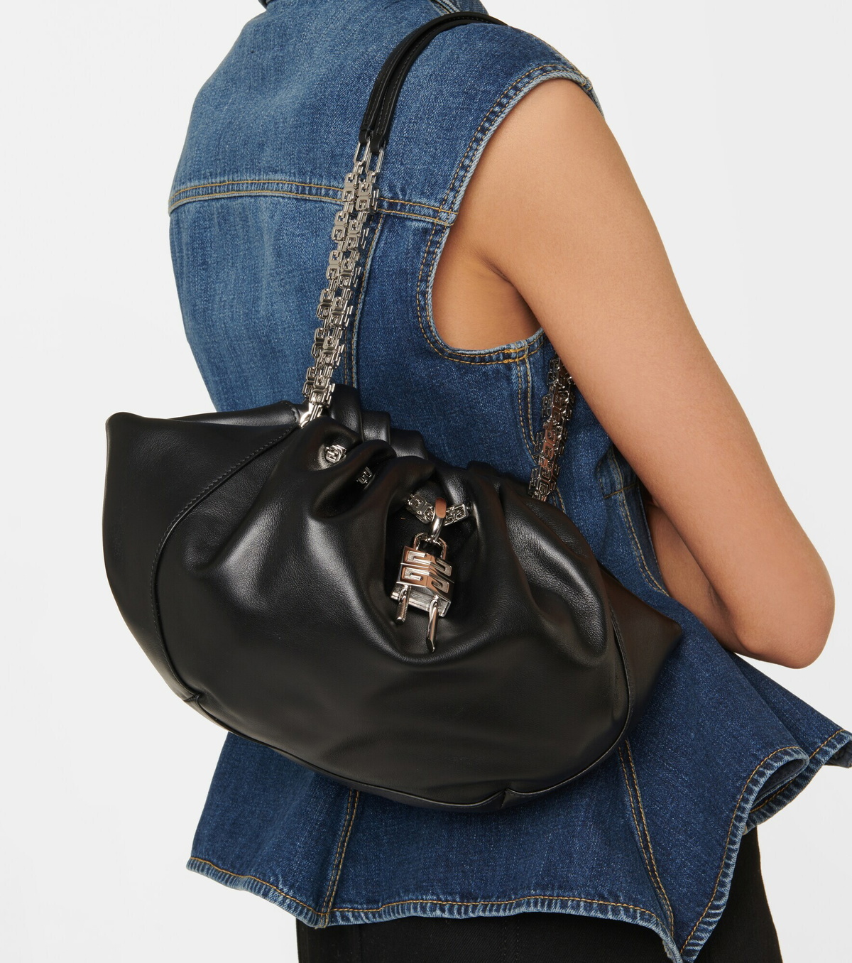 Givenchy - Kenny Small leather shoulder bag Givenchy