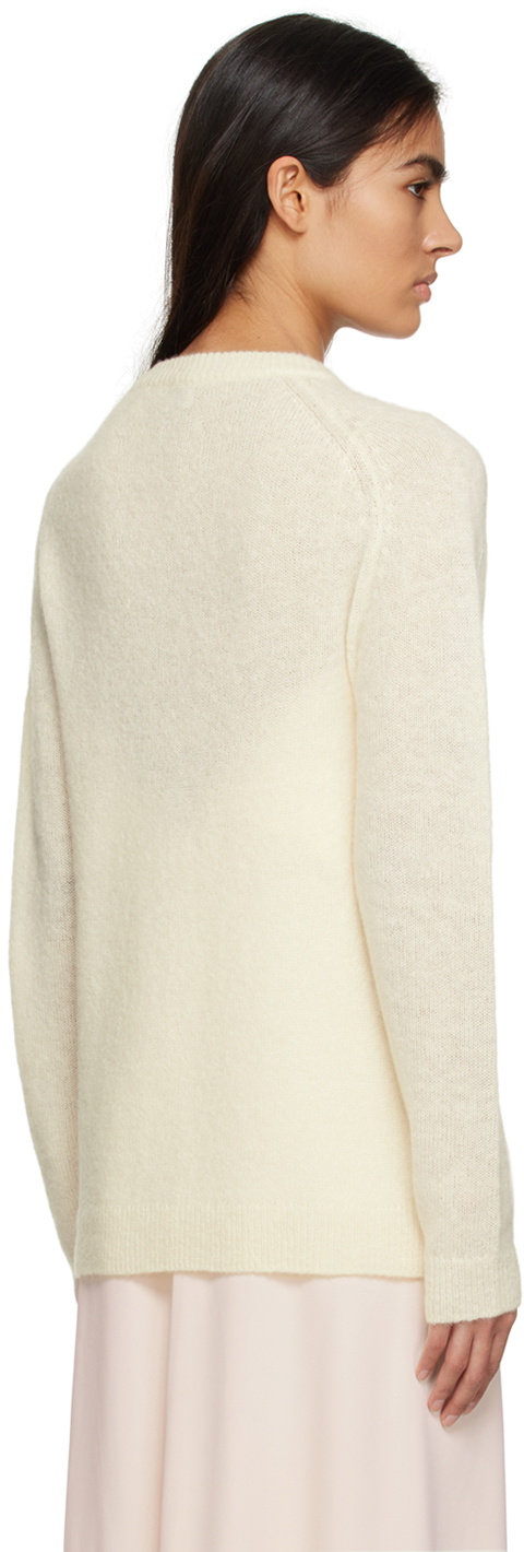 Totême Off-White Monogram Sweater Toteme