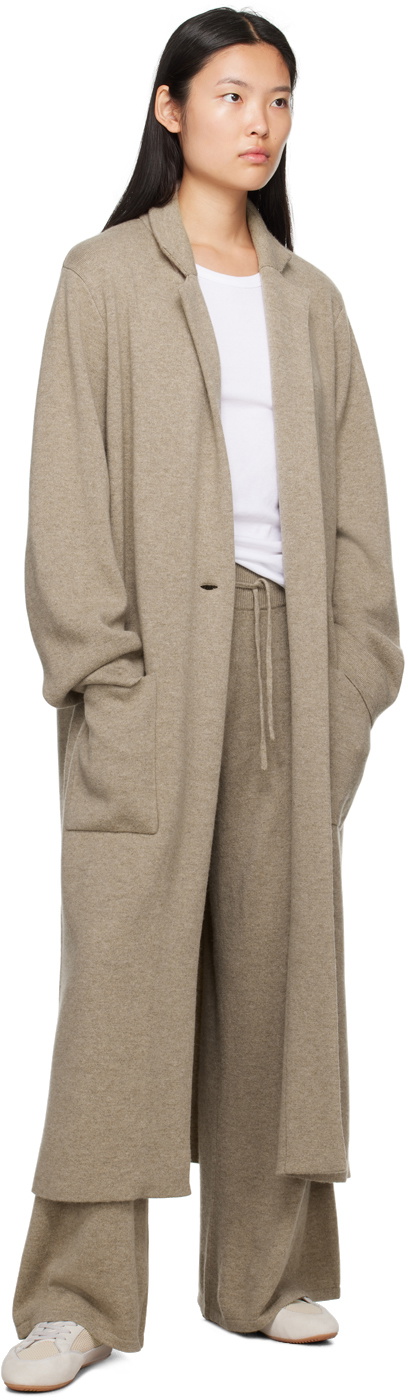 LISA YANG Beige 'The Amie' Coat Lisa Yang