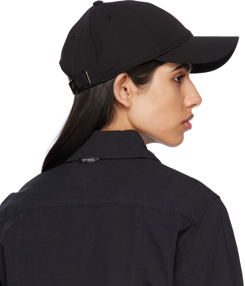 Our Legacy Black 6-Panel Cap Our Legacy