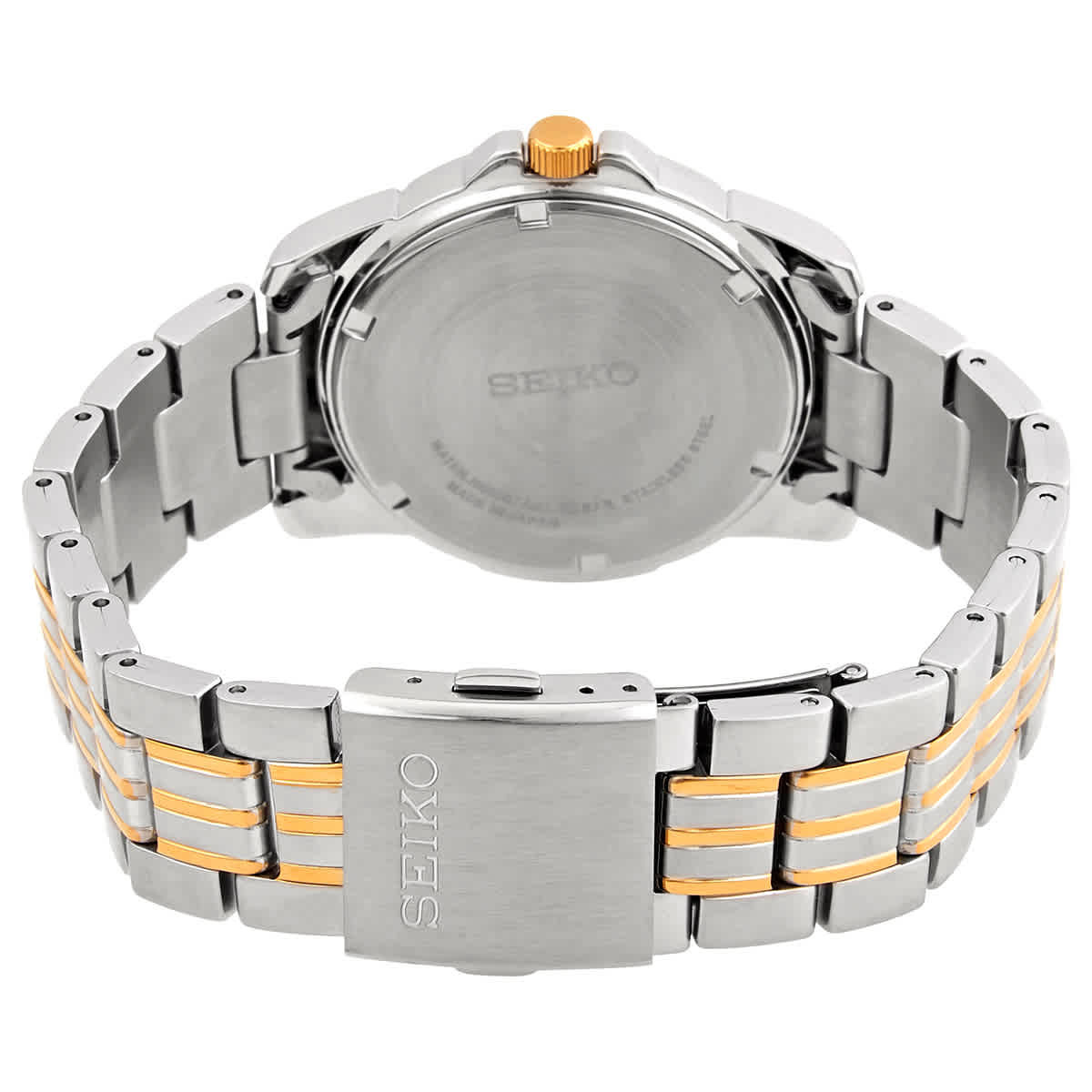 Seiko Essentials Quartz Grey Dial Mens Watch SUR356 Seiko