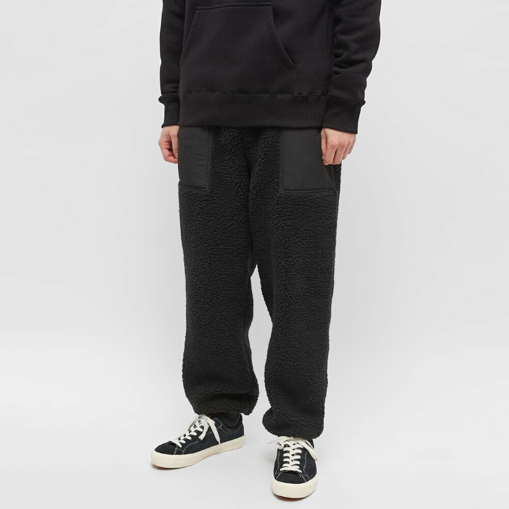 Stan Ray Men's Fleece Fat Pant in Black Stan Ray