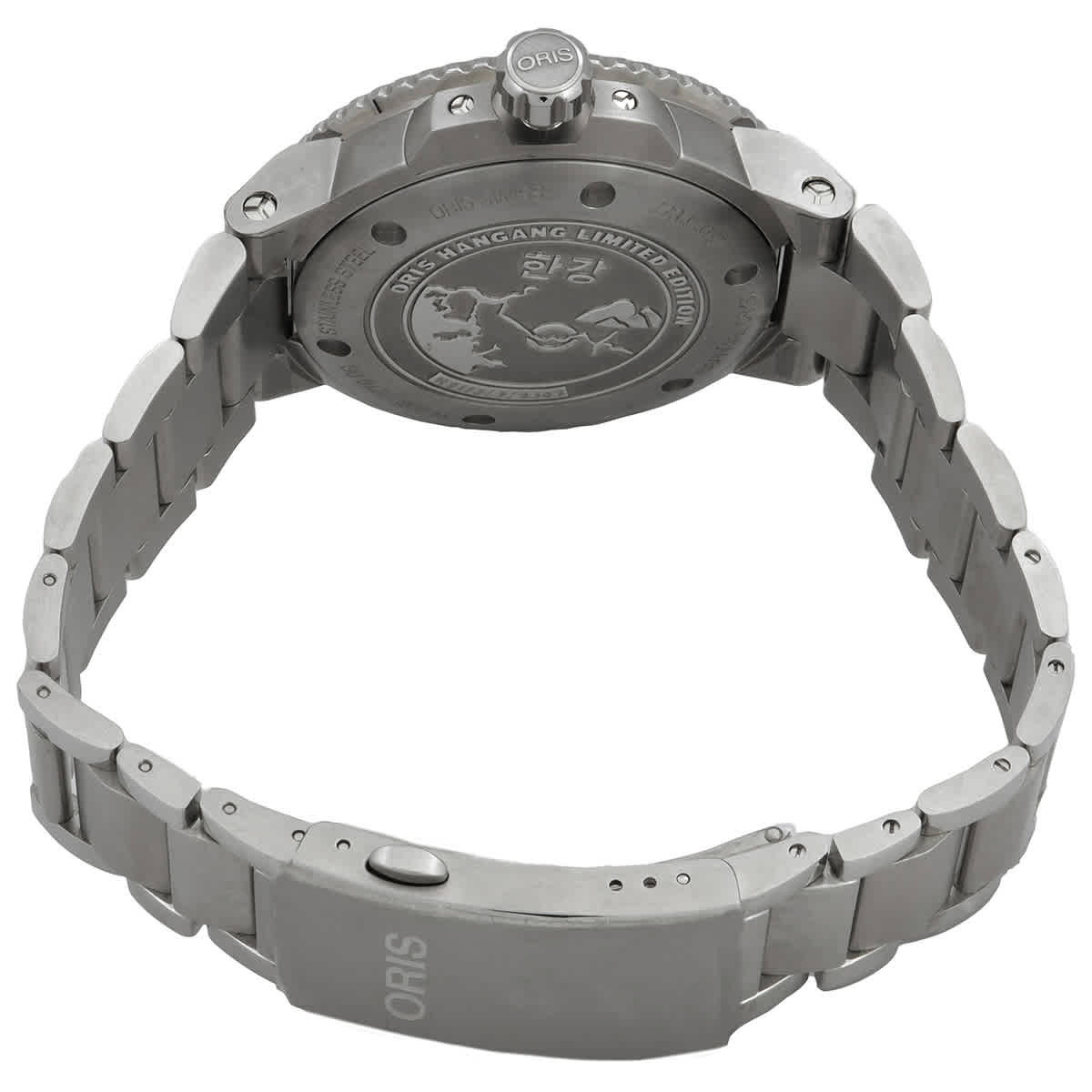 Oris Limited Edition Automatic Green Dial Watch 01 743 7734 4187-Set Oris