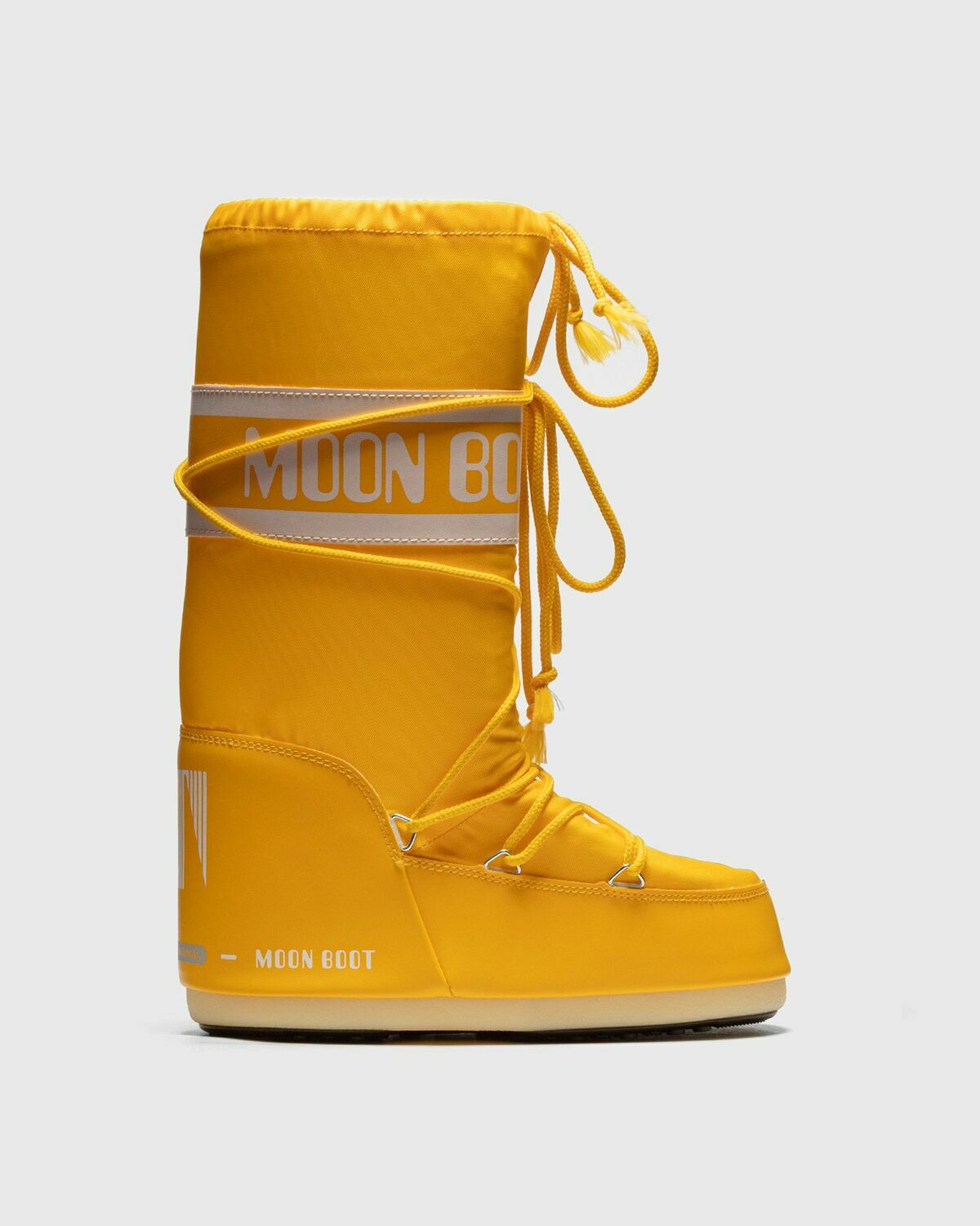 Moon Boot Icon Nylon Yellow Boots Moon Boot