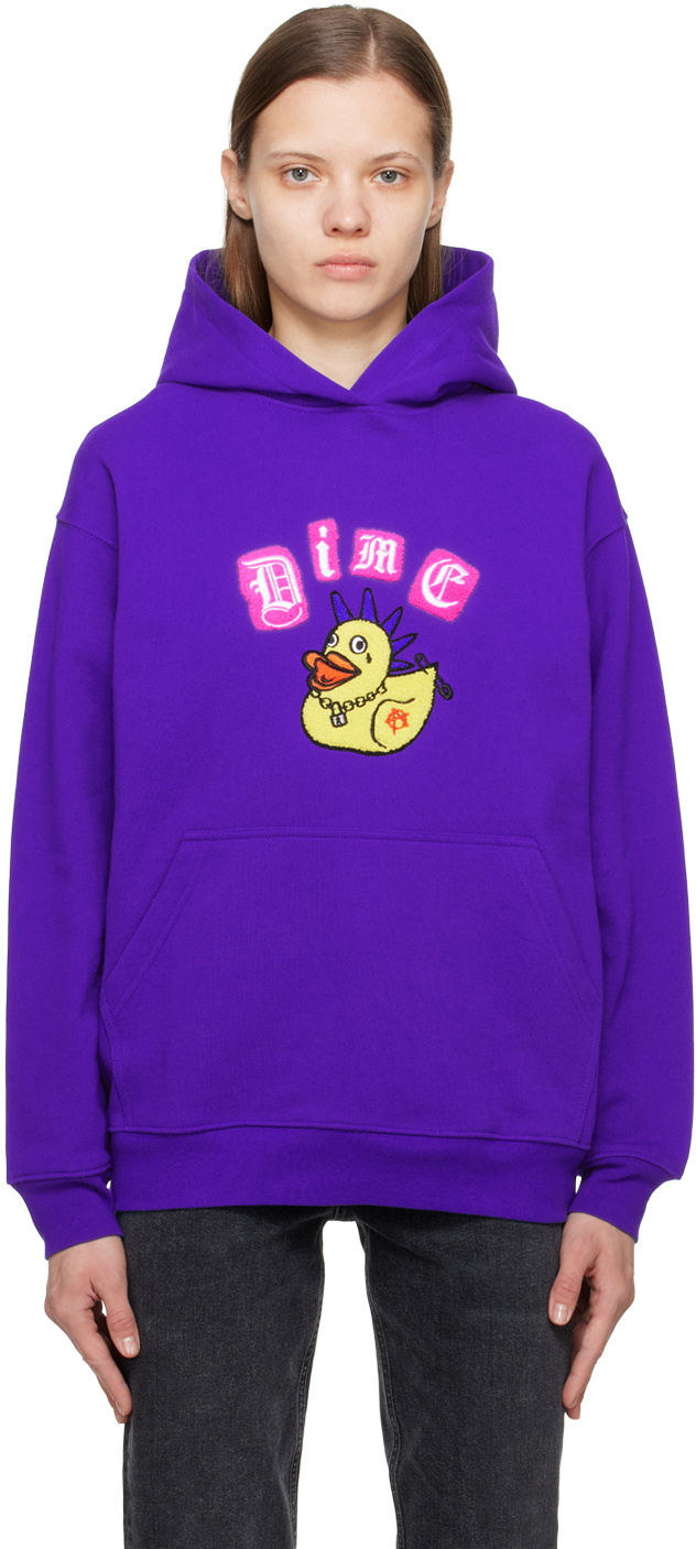 Dime Blue Rebel Hoodie Dime