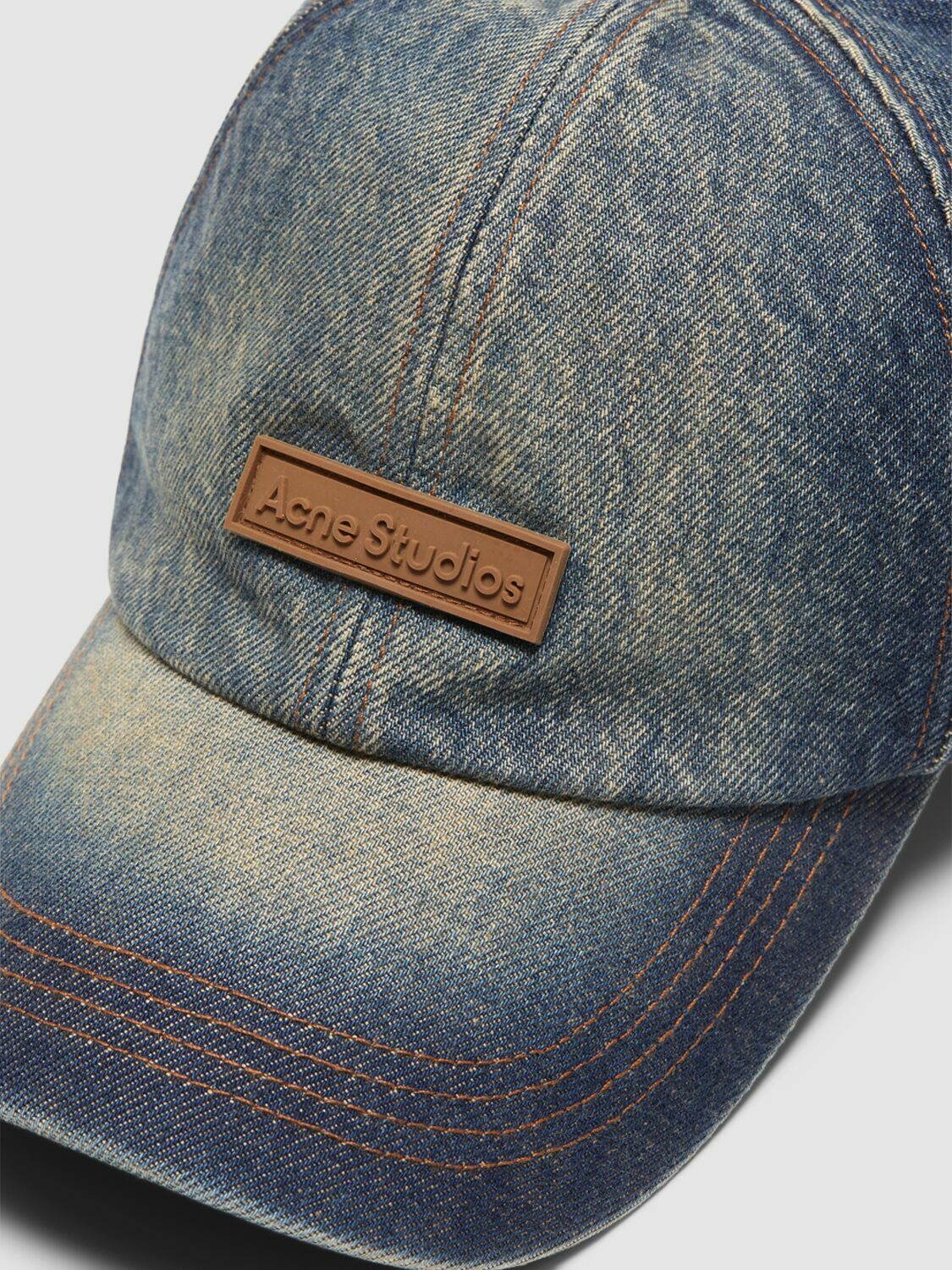 ACNE STUDIOS Carliy Matrix Denim Cap Acne Studios