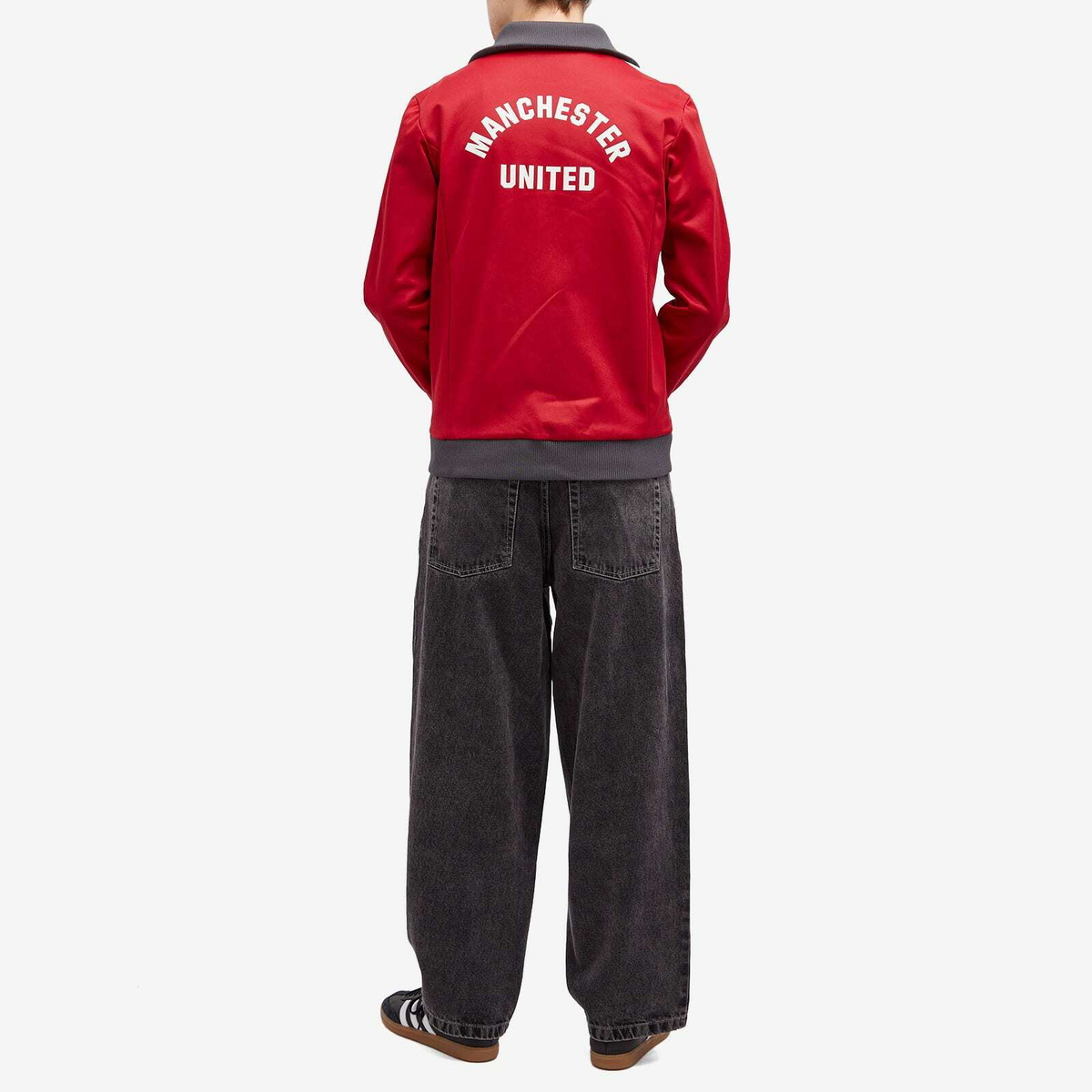 Adidas Men's Manchester United FC OG Track Top in Team Victory Red adidas