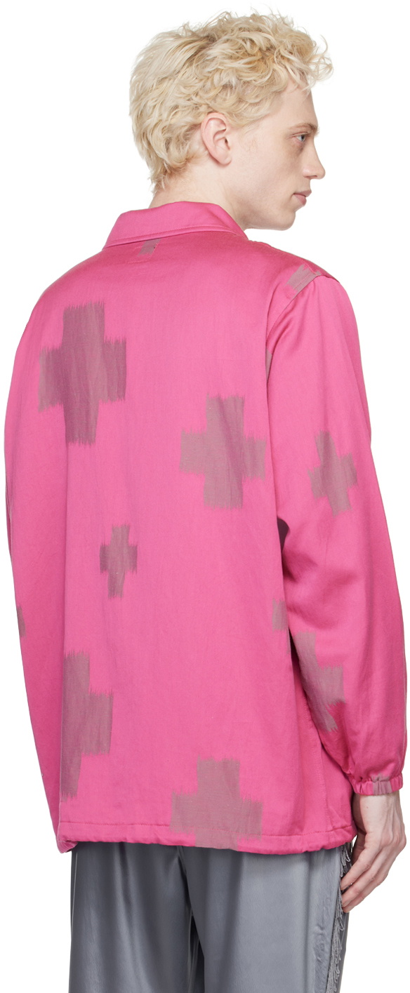 NEEDLES Pink Coach Jacket Needles