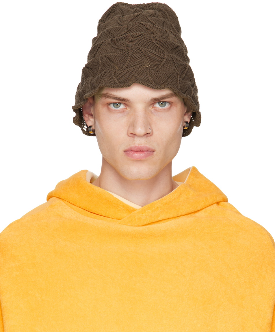 Robyn Lynch Brown Wave Beanie Robyn Lynch