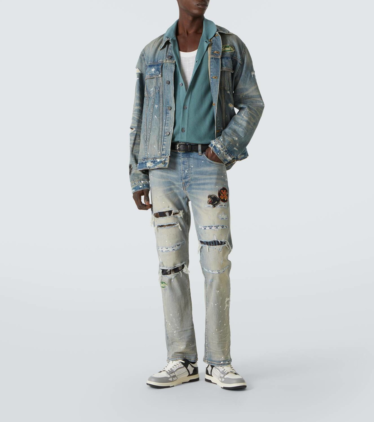 Amiri Vintage Patch slim jeans Amiri