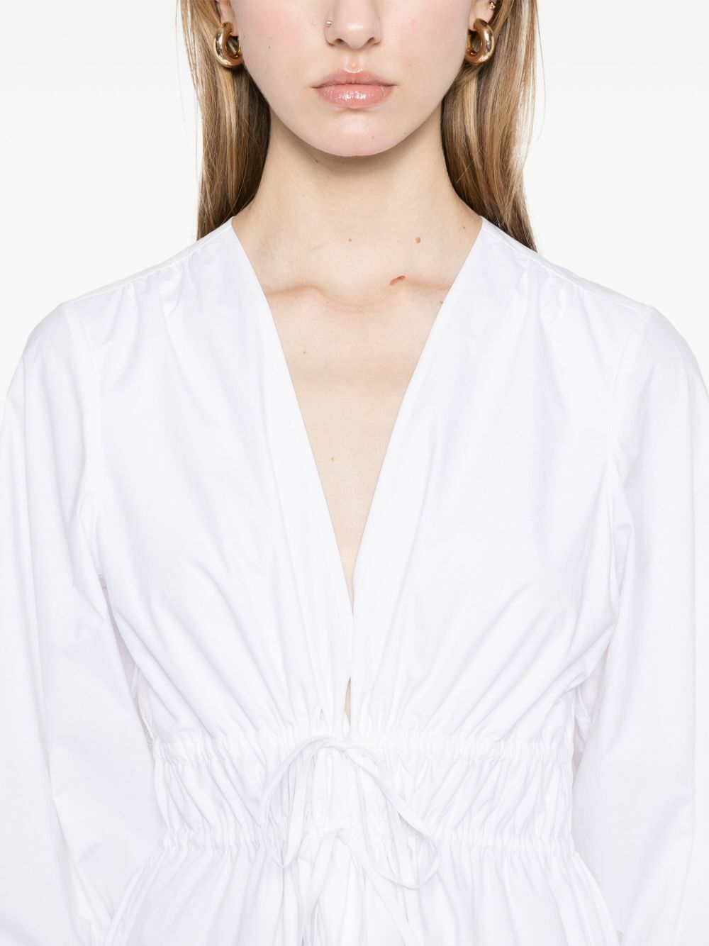 FRAME The Cinched Dress Frame Denim