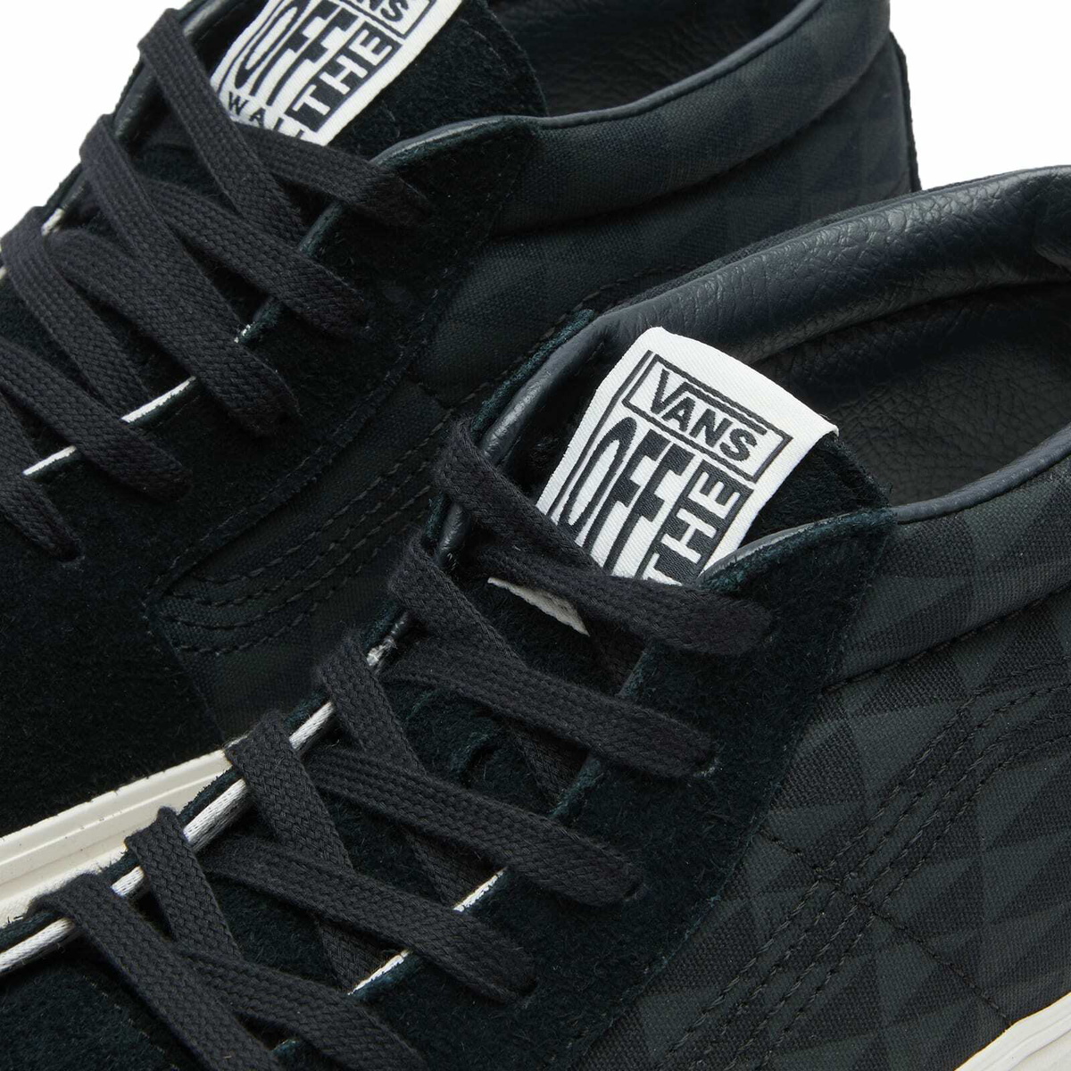 Vans Men's UA SK8-Mid 83 DX Sneakers in Black/Cloud Dancer Vans