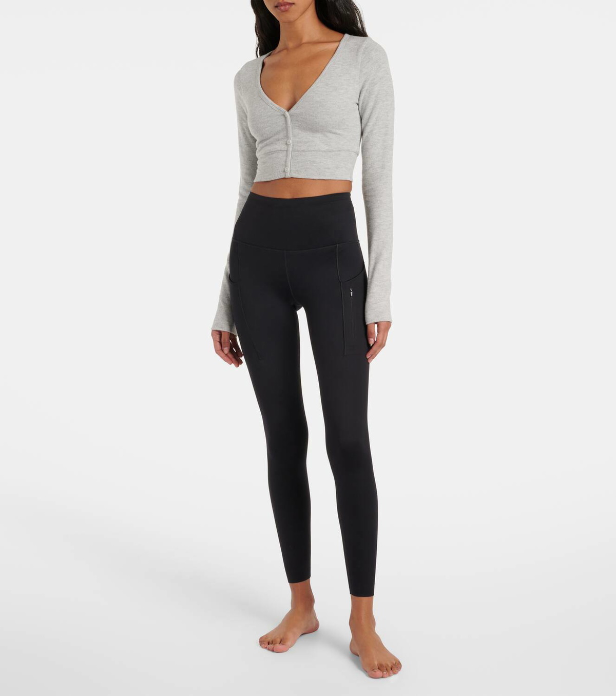 Alo Yoga Me Time cropped cardigan Alo Yoga
