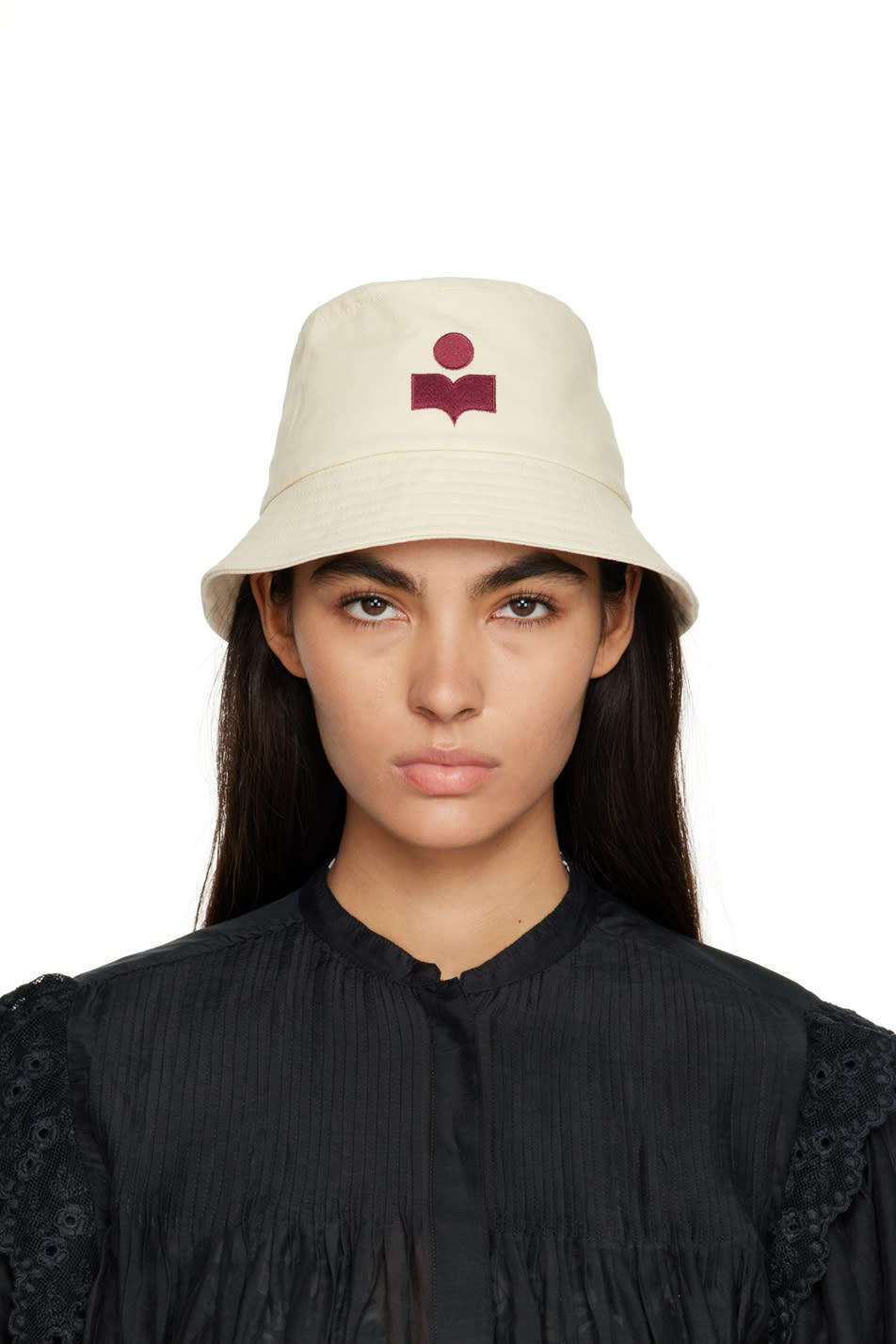 Isabel Marant Beige Haley Bucket Hat Isabel Marant