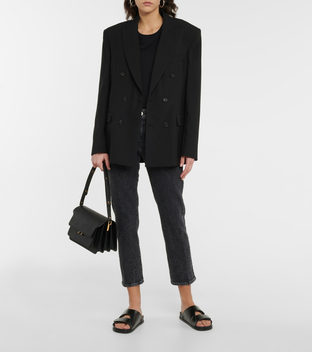 Frame - Le High Straight high-rise jeans Frame Denim