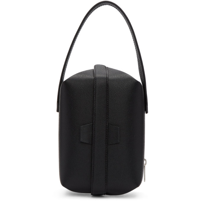Valextra Black Tric Trac Pouch Valextra