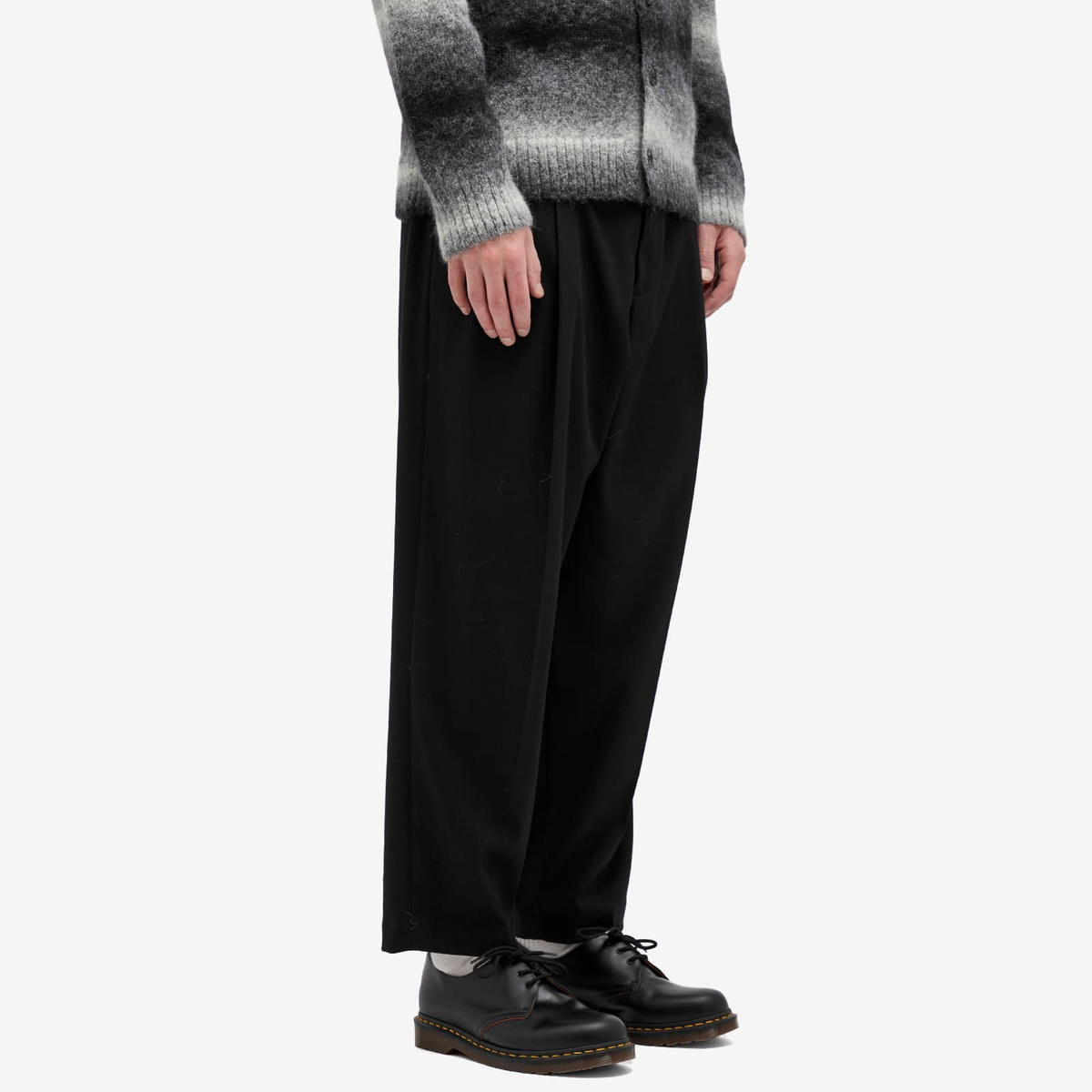Neighborhood Men's Two Tuck Pants in Black Neighborhood