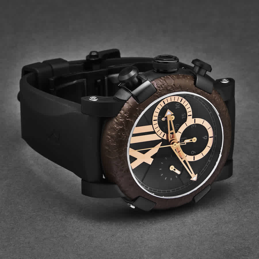 Romain Jerome Titanic-Dna Chronograph Automatic Black Dial Mens Watch ... Romain Jerome Titanic-Dna Chronograph Automatic Black Dial Mens Watch ...