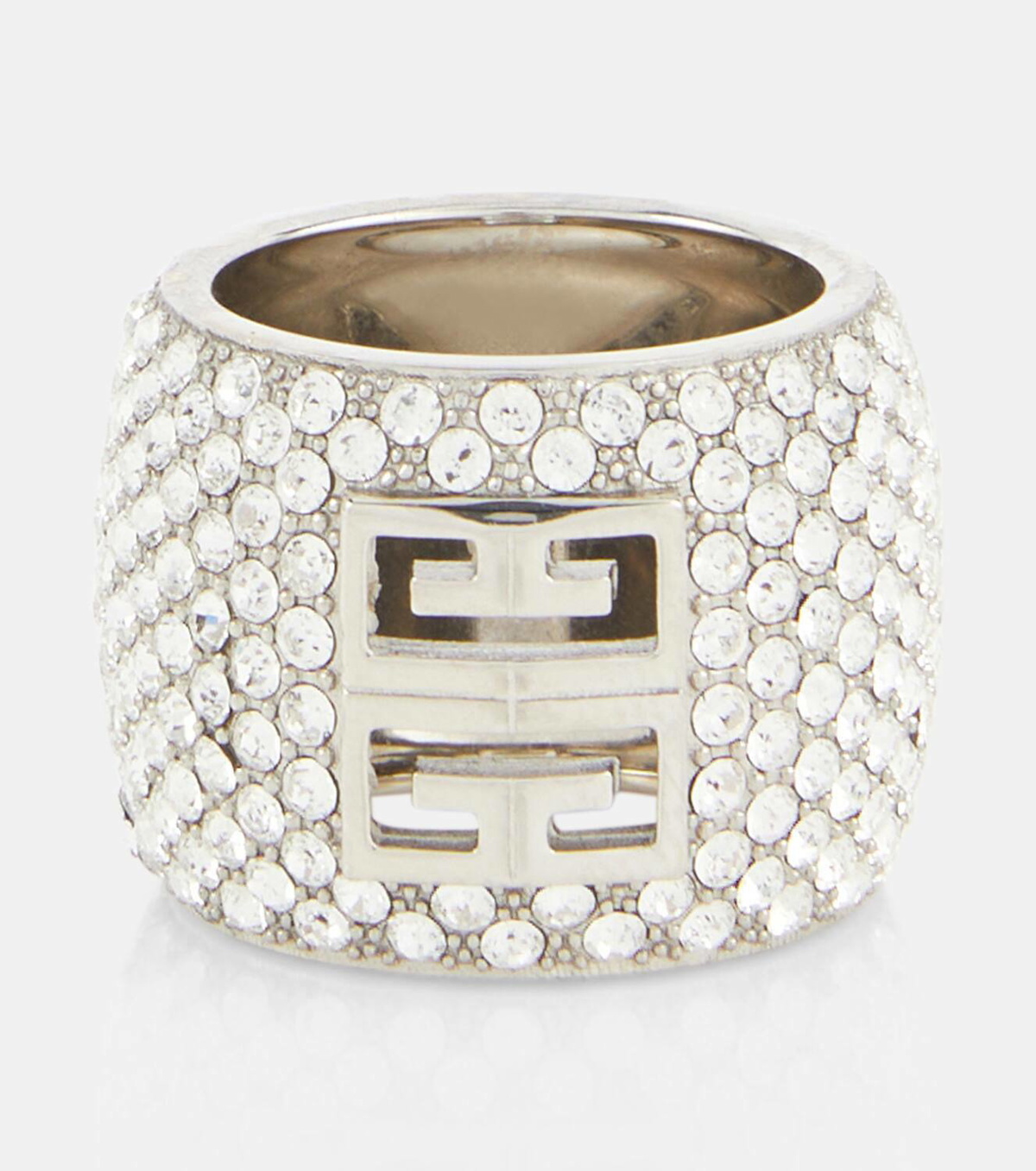 Givenchy 4G crystal-embellished ring Givenchy