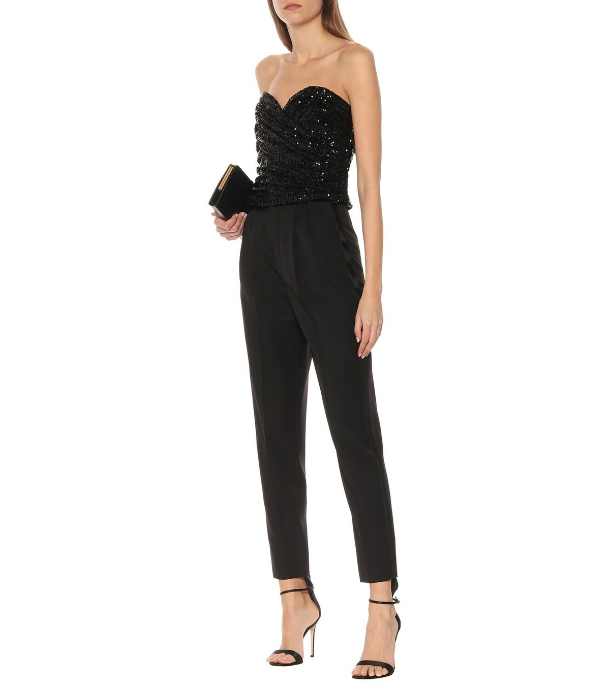 Saint Laurent Sequined bustier Saint Laurent