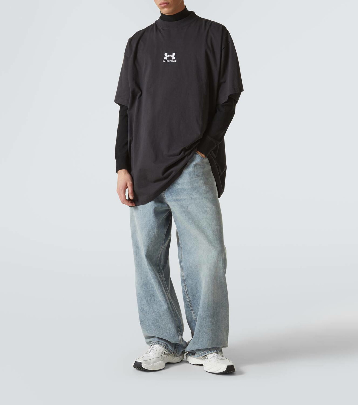 Balenciaga Monday 3B Sports Icon leather sneakers Balenciaga